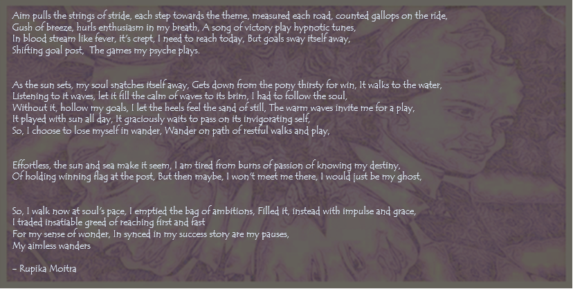 Aimless wanders – Flutter and Glide